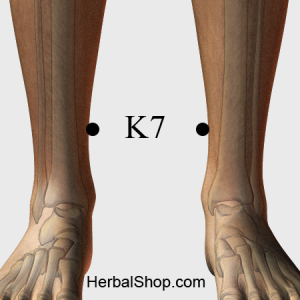 Acupressure Point UB23 – HerbalShop